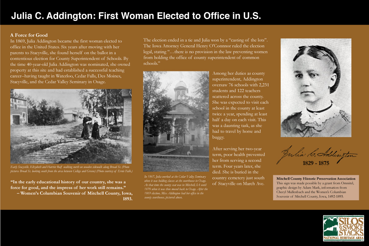 Julia Addington | Mitchell County Historic Preservation Association